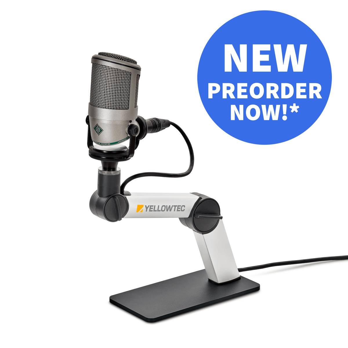 Preorder m!ka Table Stand - the premium desk stand to hold any mic ...