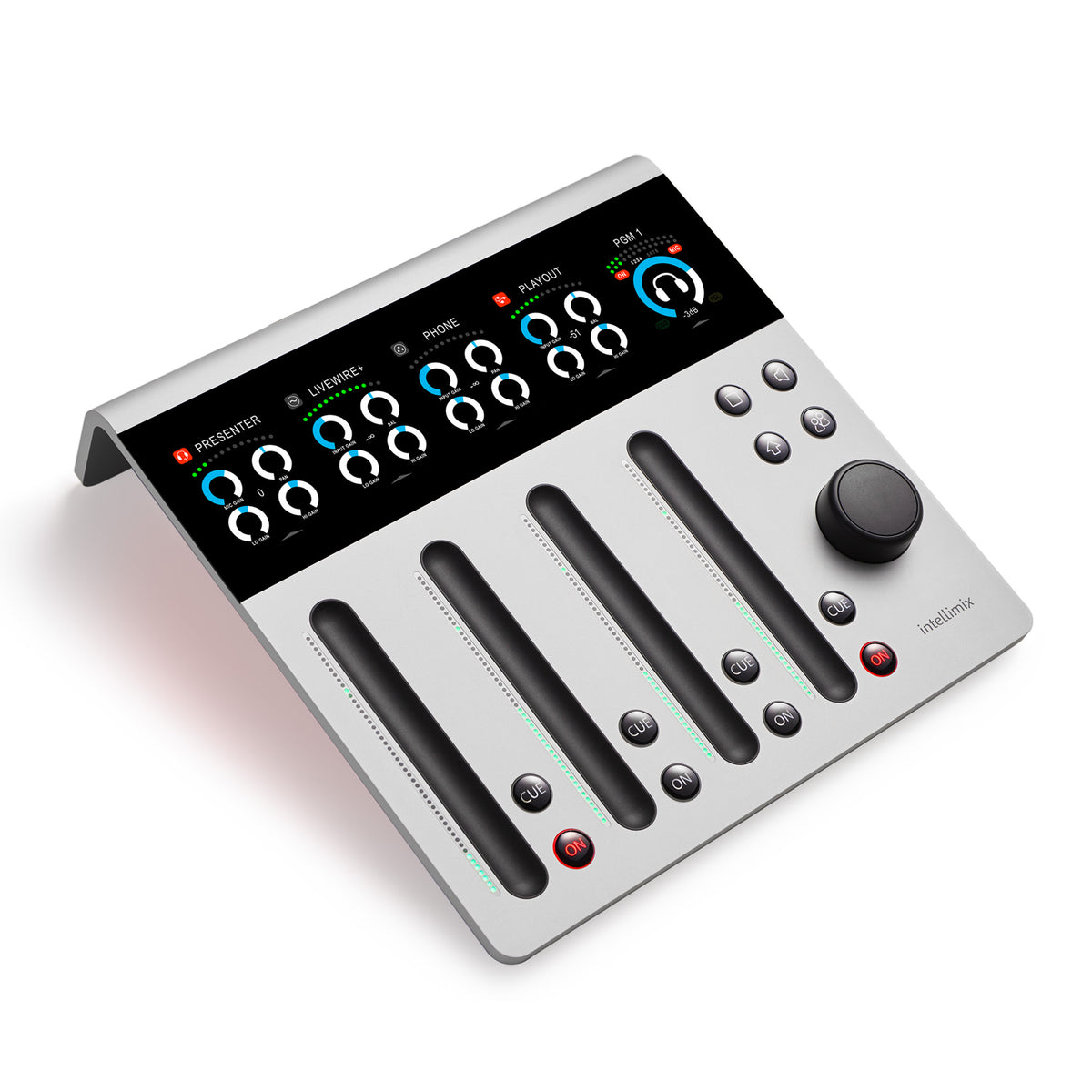 Get the 8-channel Intellimix PRO Desktop Mixer directly from Yellowtec ...